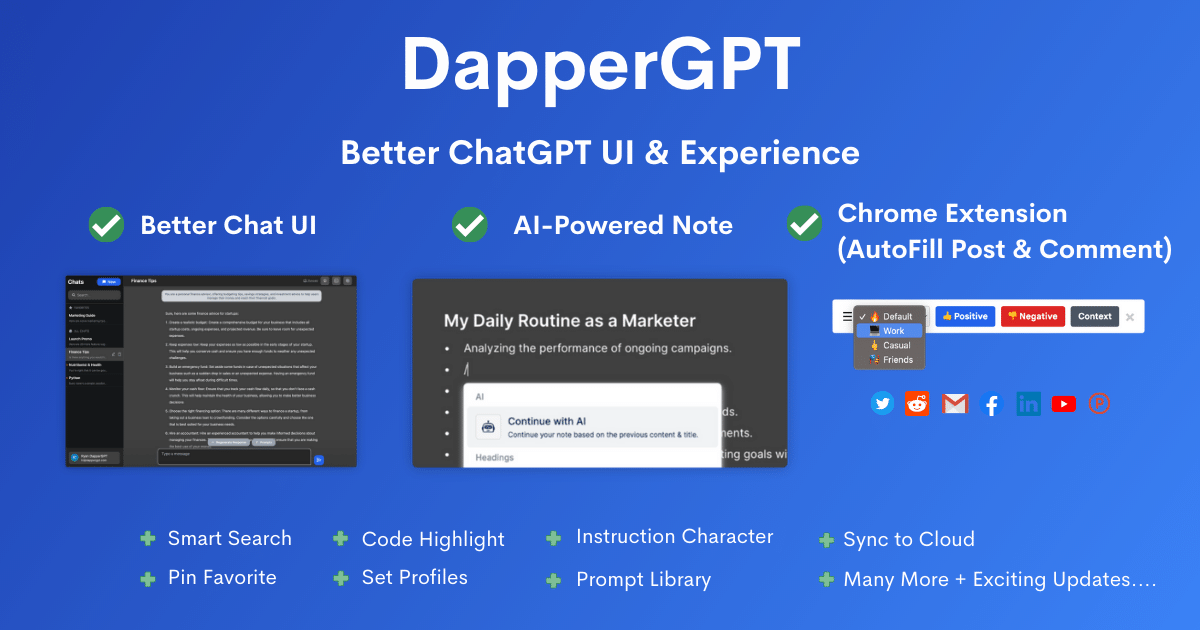 DapperGPT | SaaS AI Tools