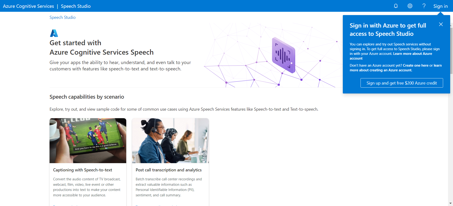 Speech Studio | SaaS AI Tools