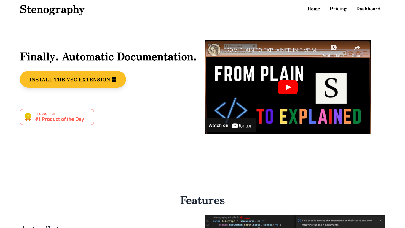 Stenography | SaaS AI Tools