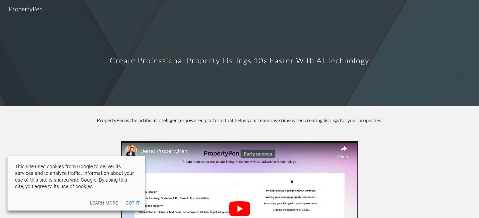PropertyPen | SaaS AI Tools
