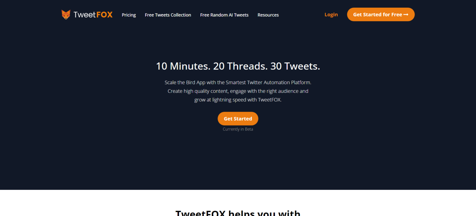 Tweetfox | SaaS AI Tools