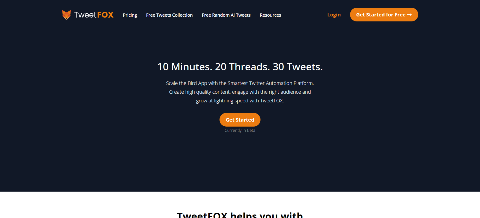 Tweetfox | SaaS AI Tools