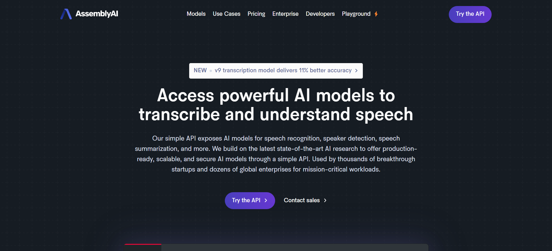 Assemblyai | SaaS AI Tools