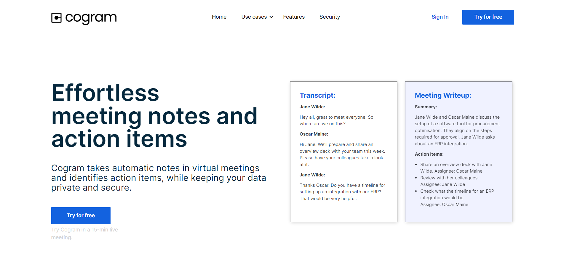 Cogram | SaaS AI Tools