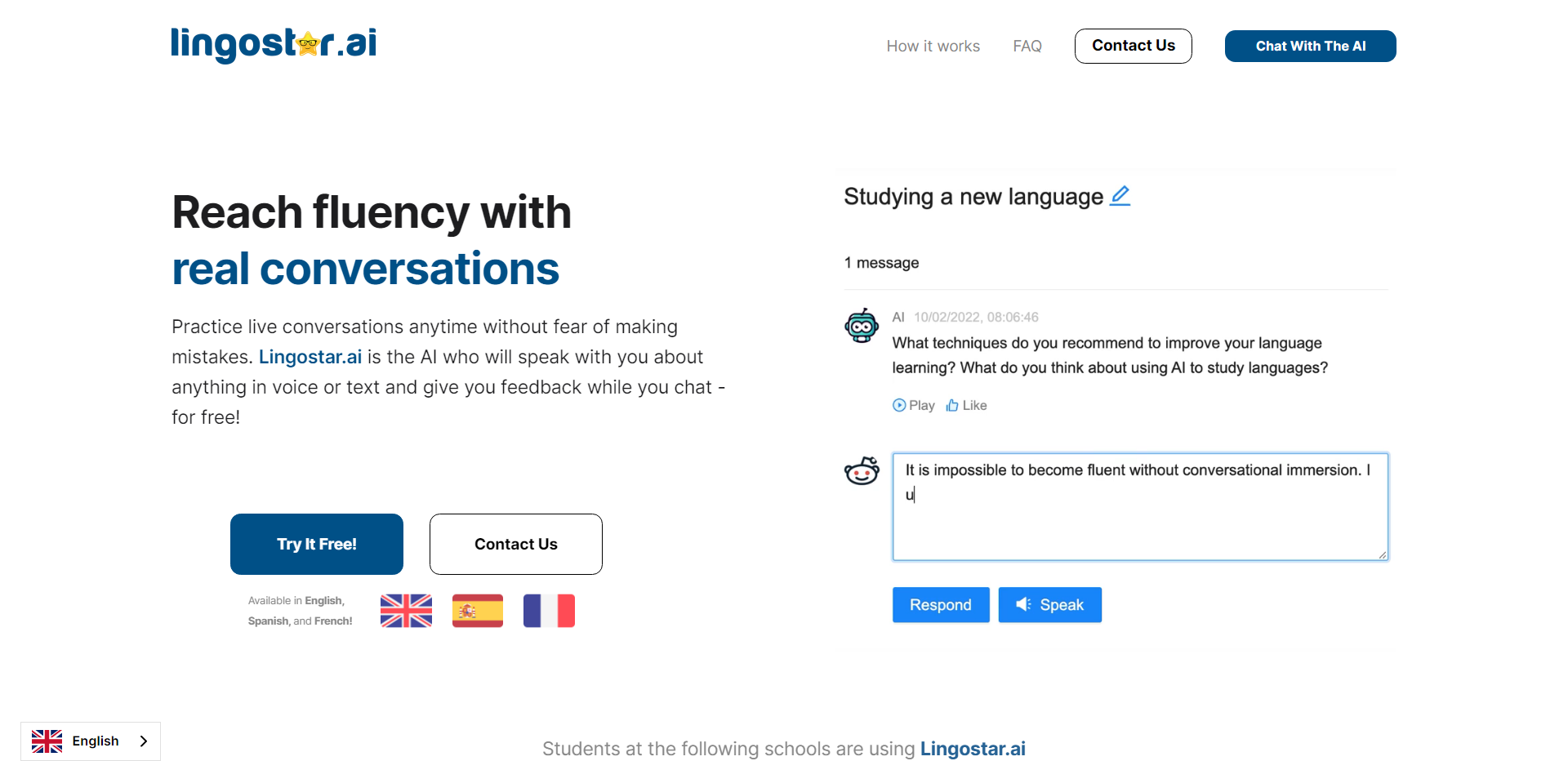 Lingostar | SaaS AI Tools
