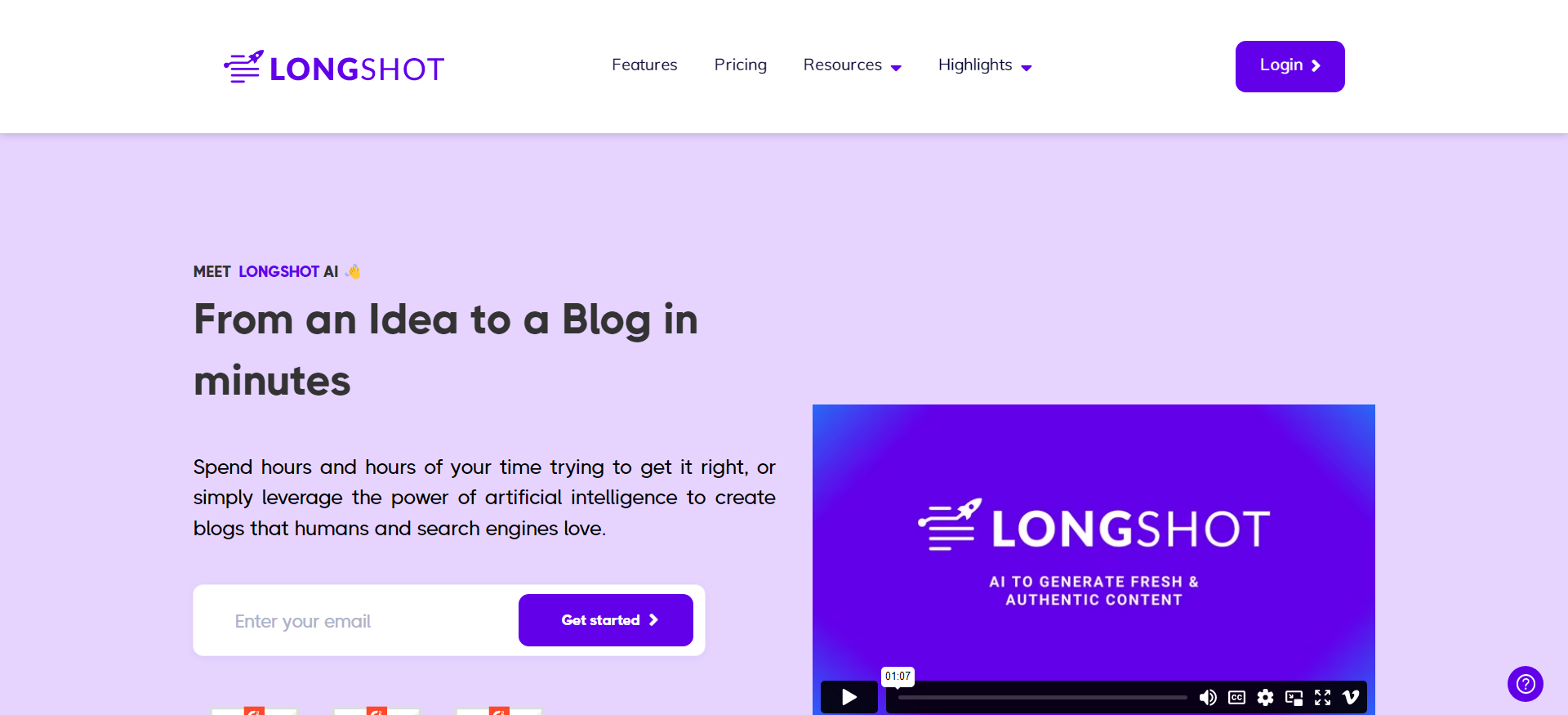 LongShot AI | SaaS AI Tools
