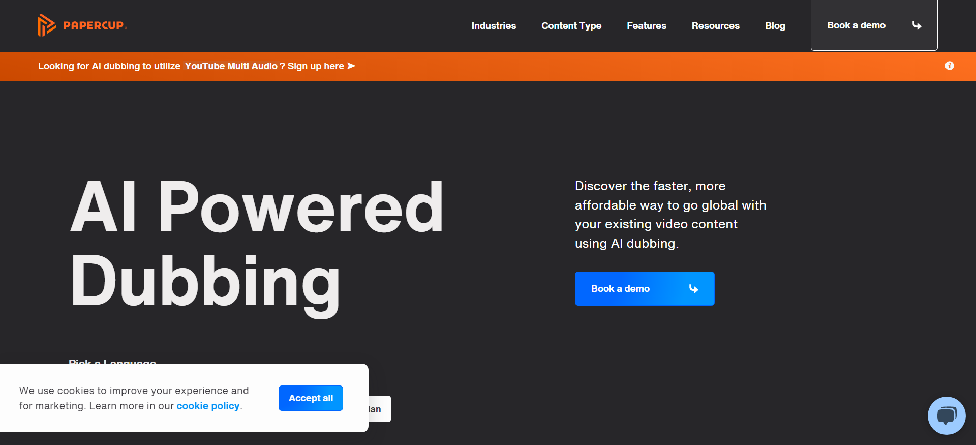 Papercup | SaaS AI Tools