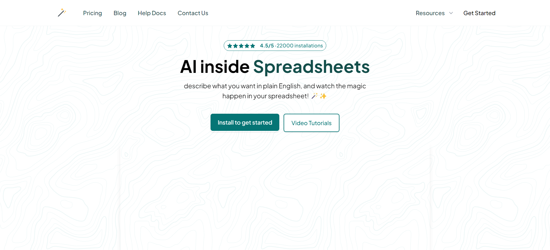 Sheet AI | SaaS AI Tools