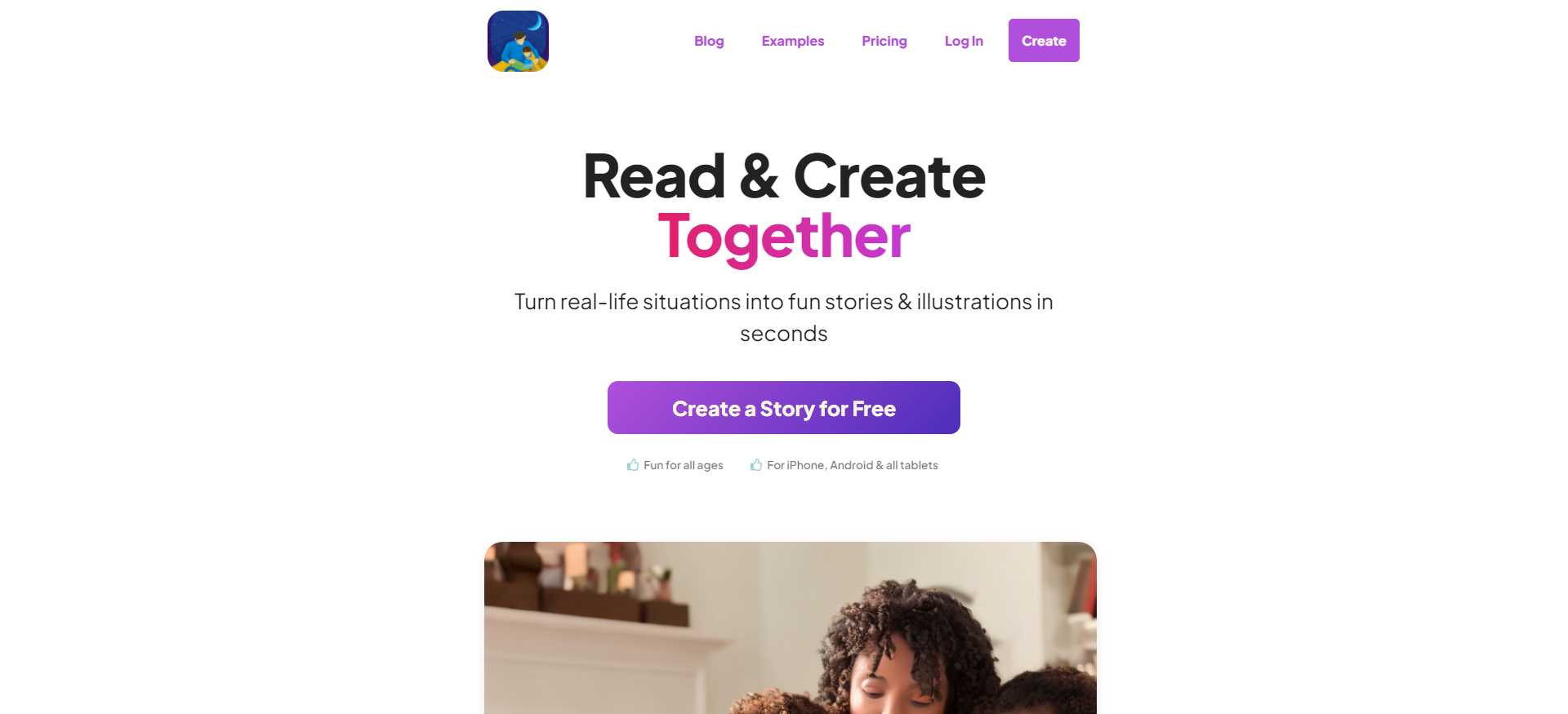 StoriesForKids | SaaS AI Tools