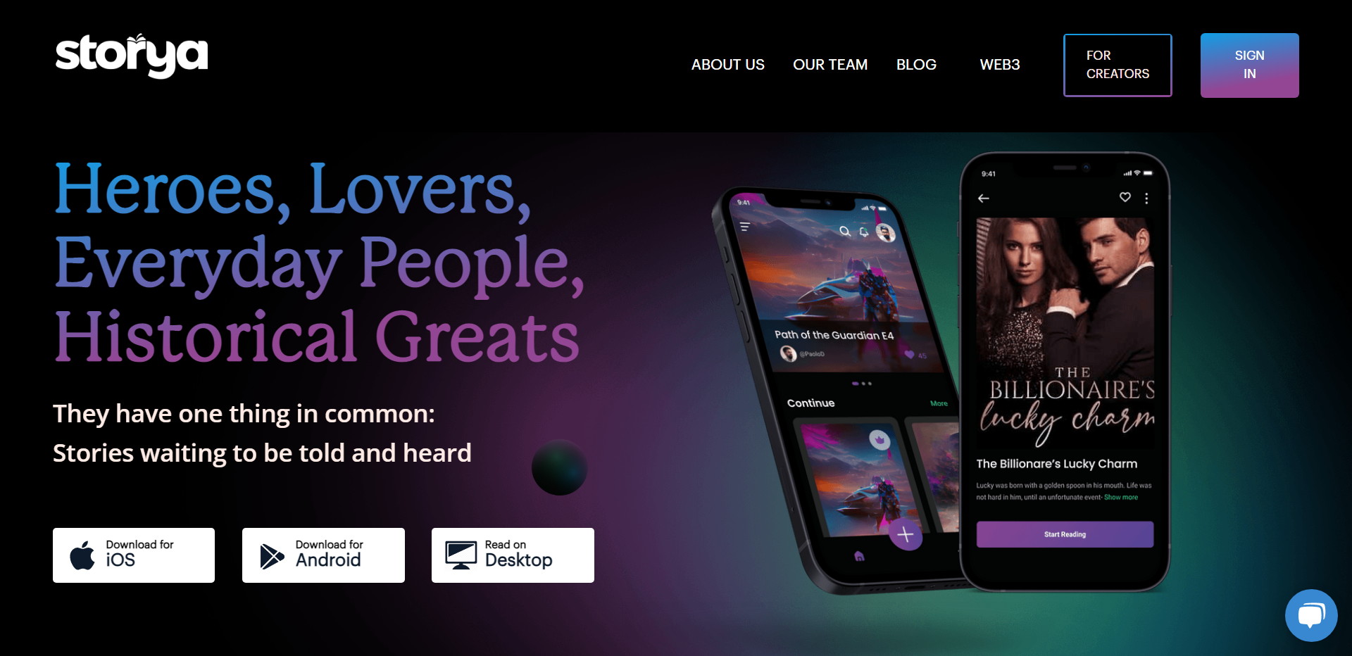 Storya | SaaS AI Tools