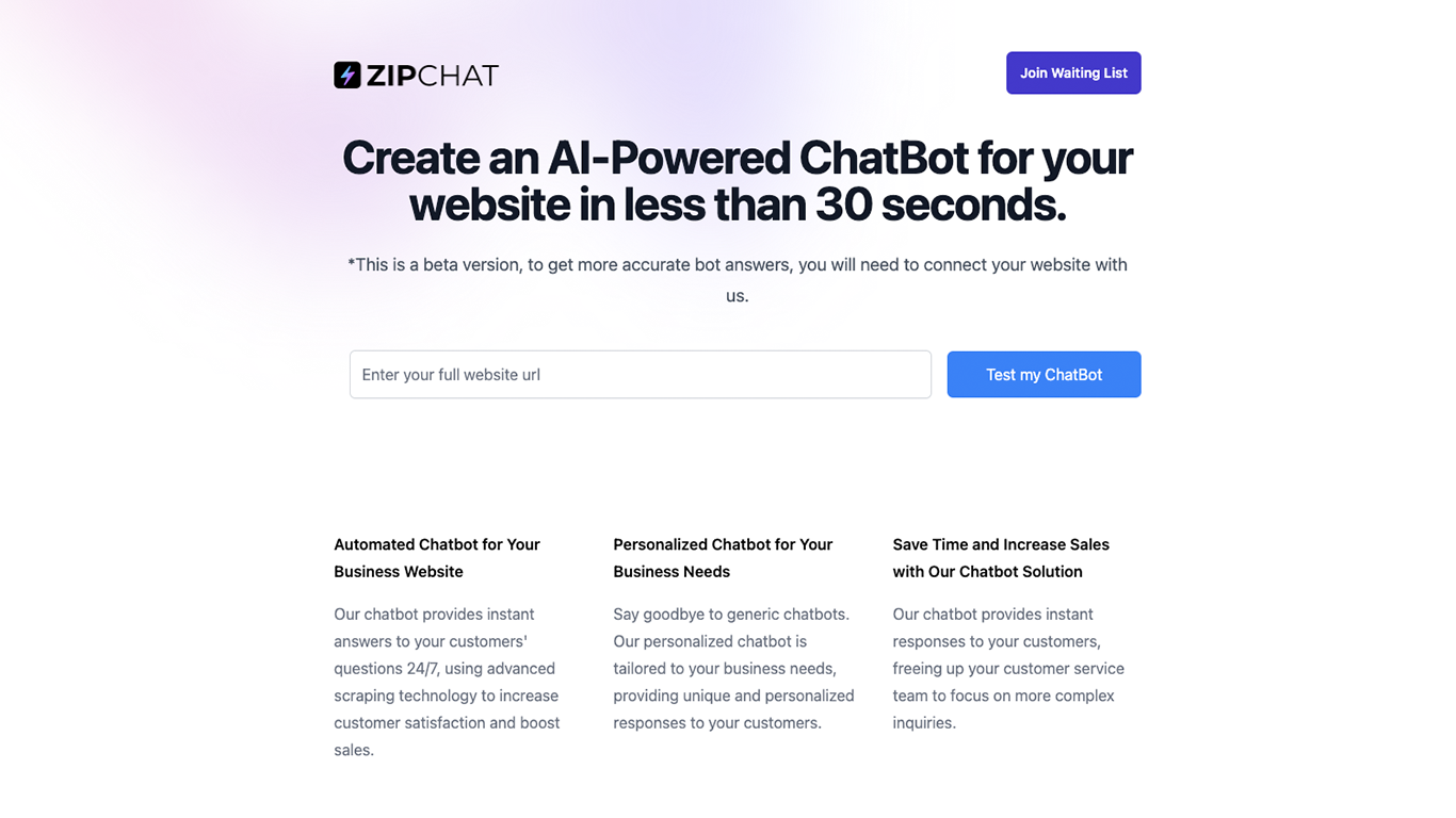 ZipChat AI | SaaS AI Tools