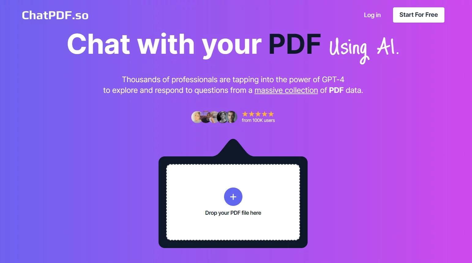 Chatpdf.so | SaaS AI Tools