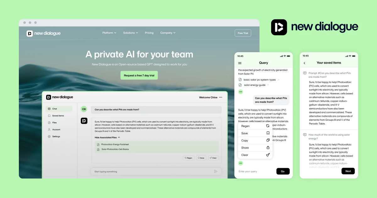 New Dialogue | SaaS AI Tools