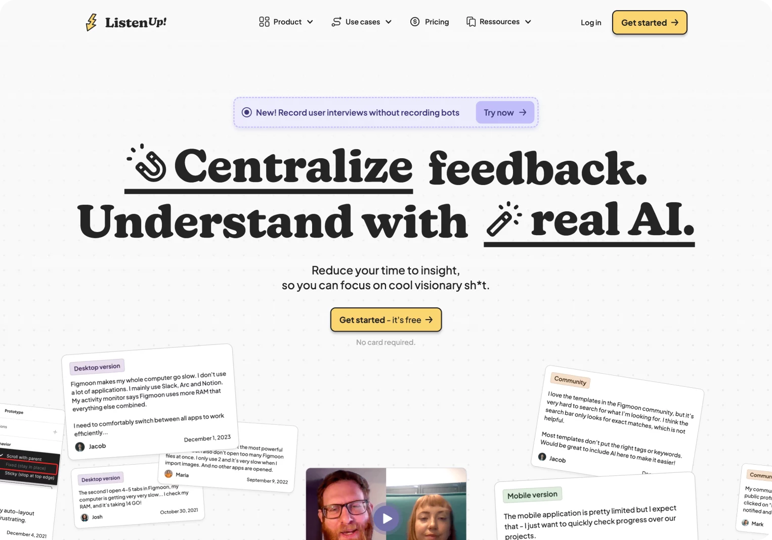 ListenUp! | SaaS AI Tools