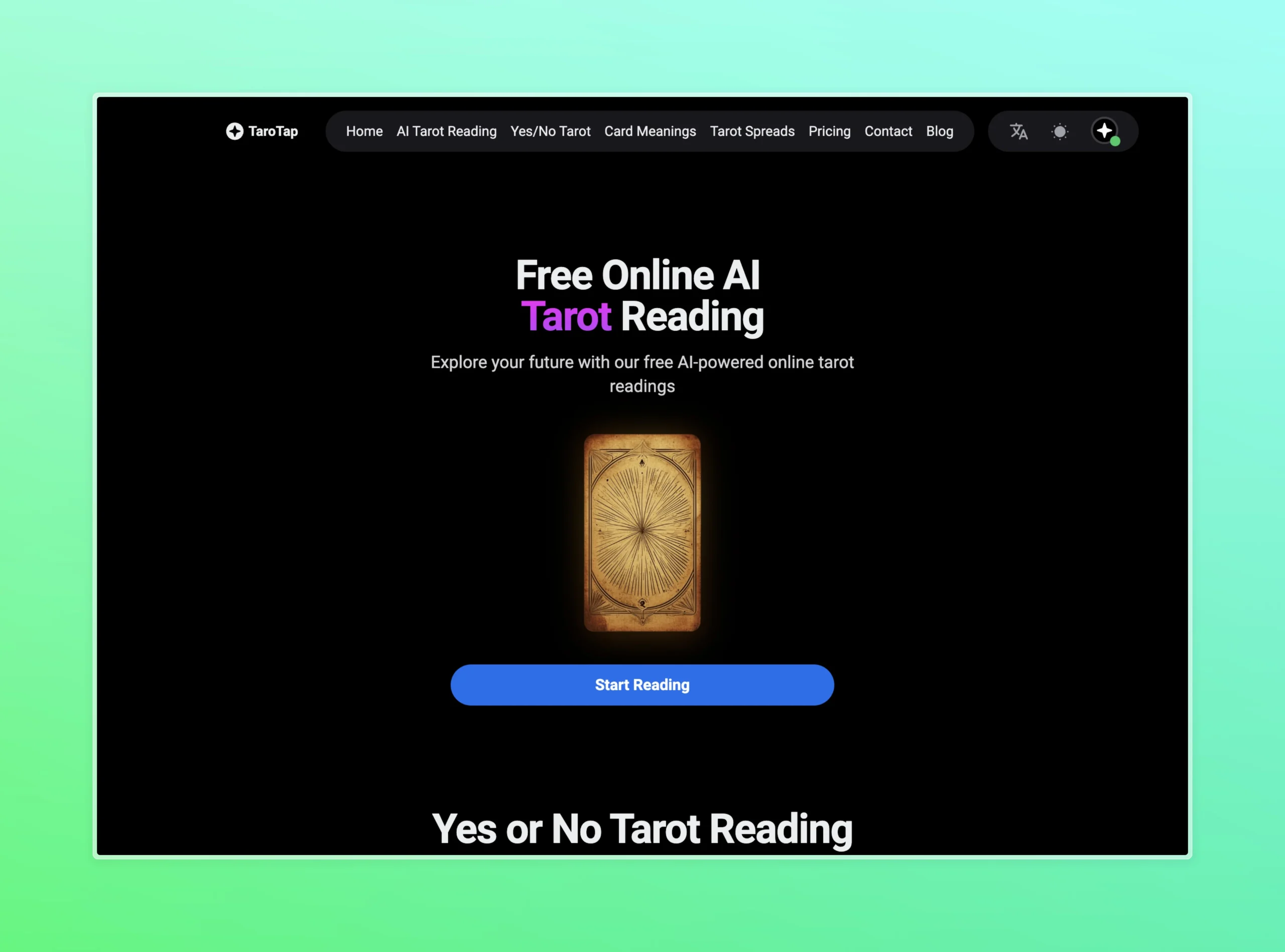Tarotap | SaaS AI Tools