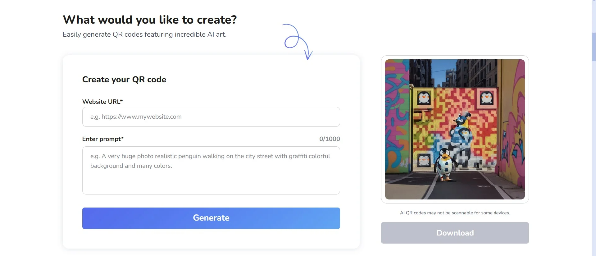 AI Art QR Codes | SaaS AI Tools