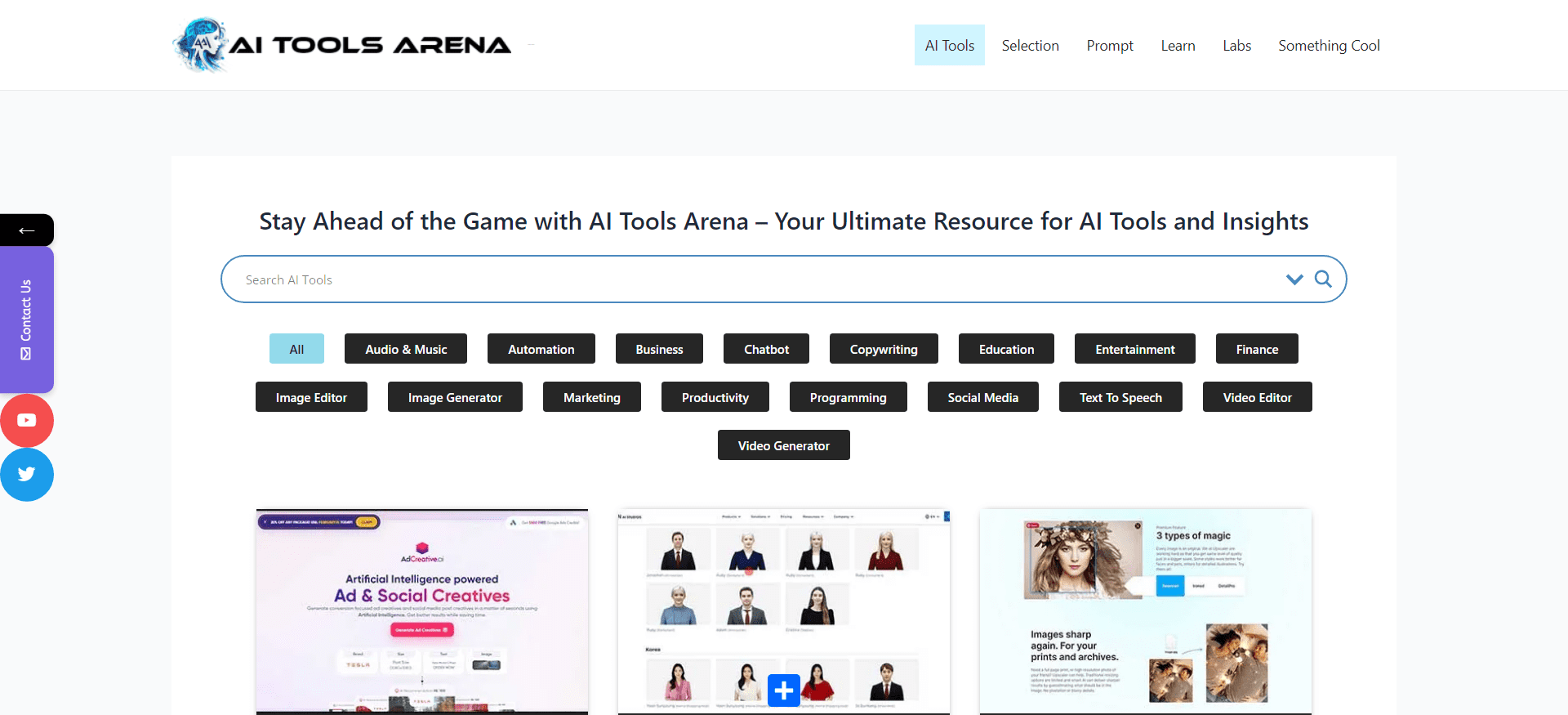 AI Tools Arena | SaaS AI Tools