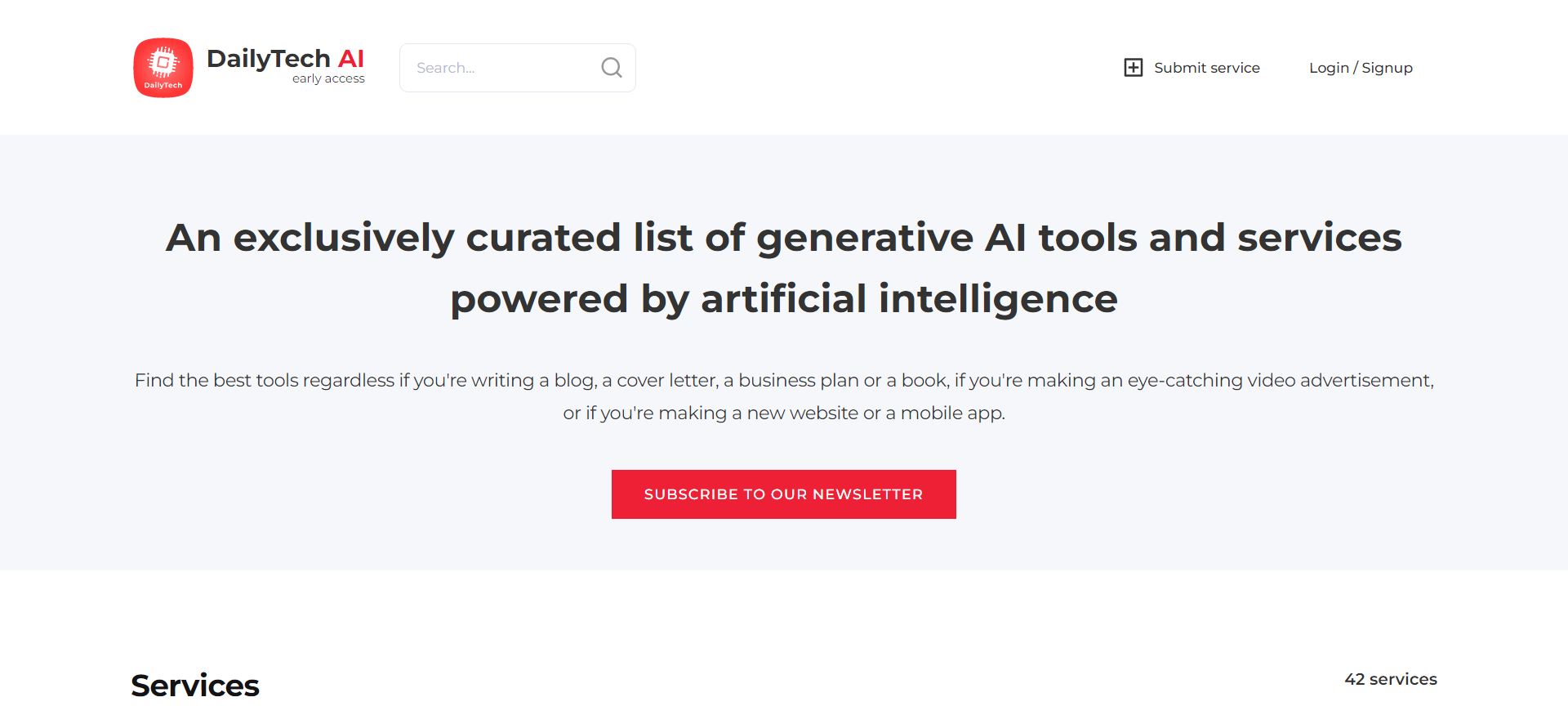 Daily Tech AI | SaaS AI Tools