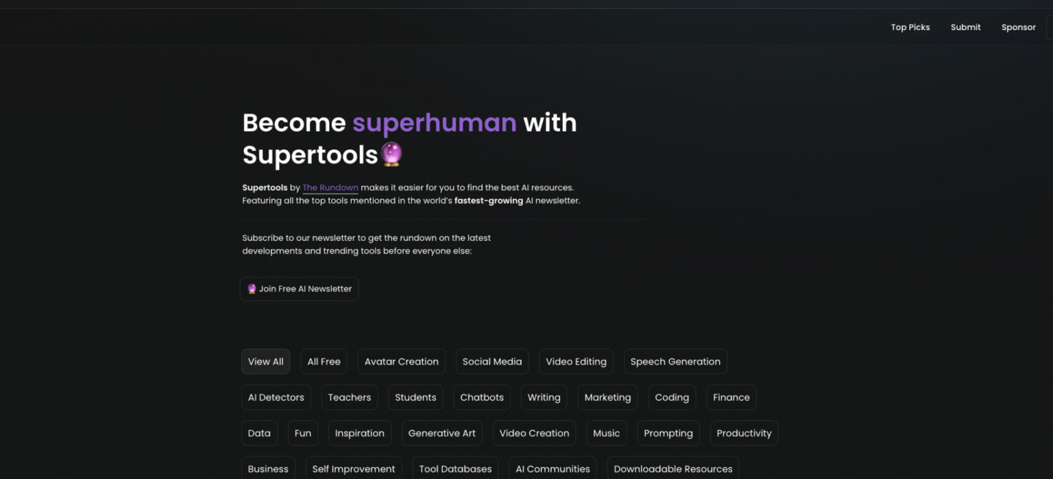 Supertools | SaaS AI Tools