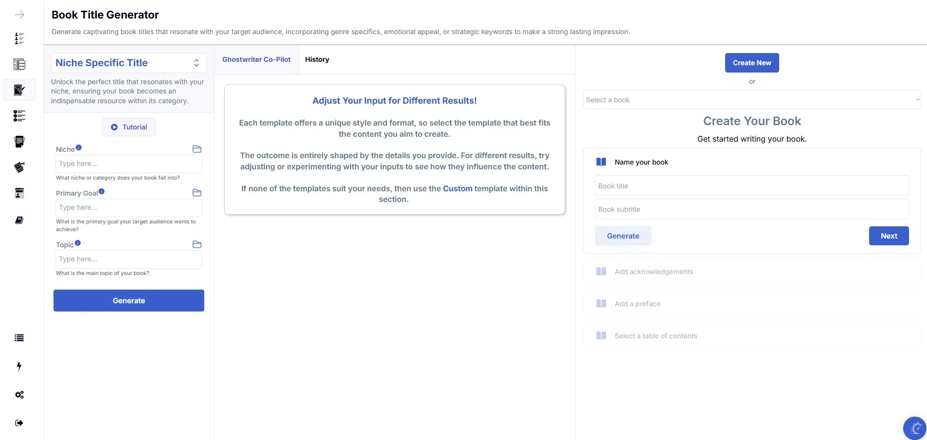 Ghostwriter Express | SaaS AI Tools